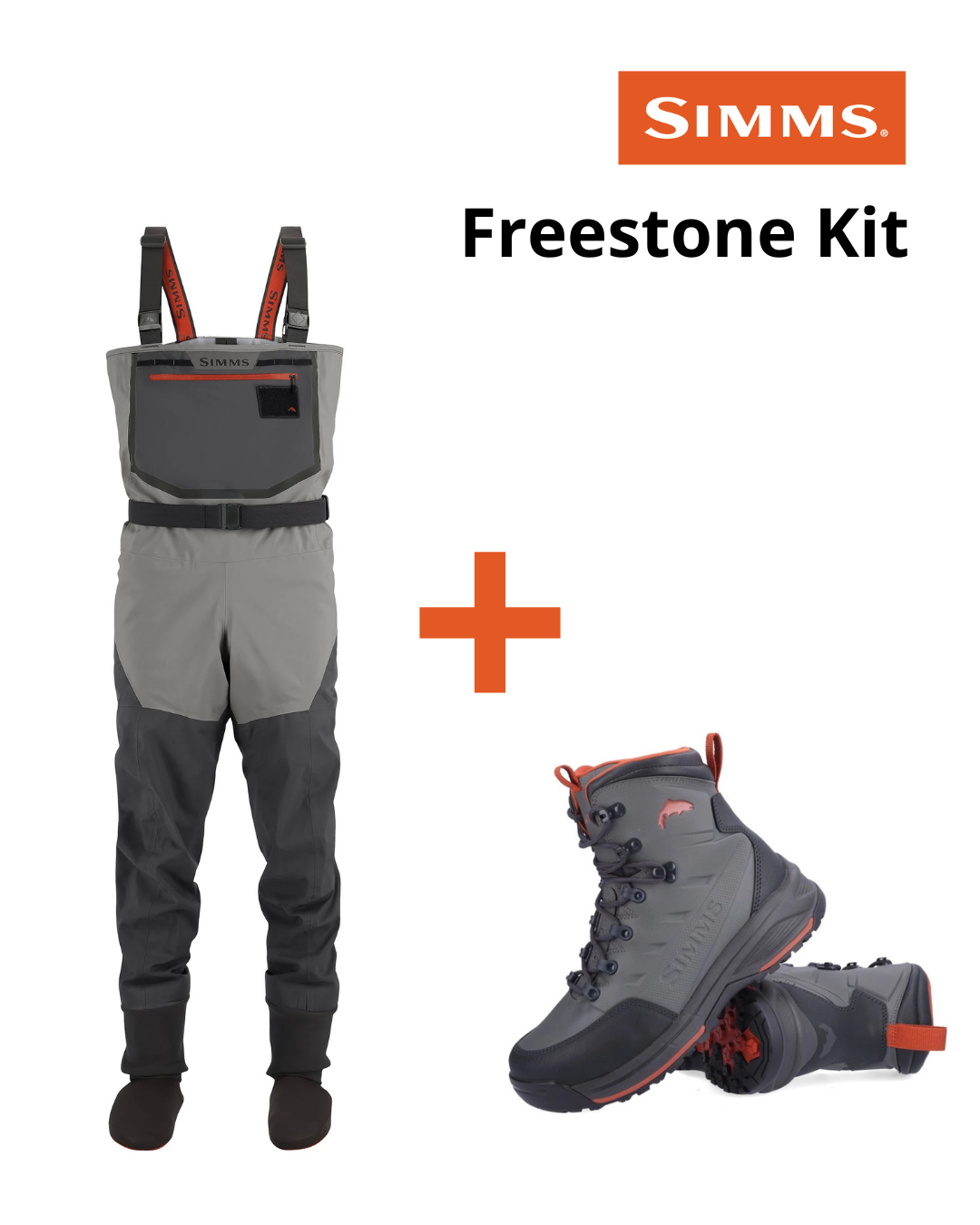 Simms Freestone Waders + Wading Boots