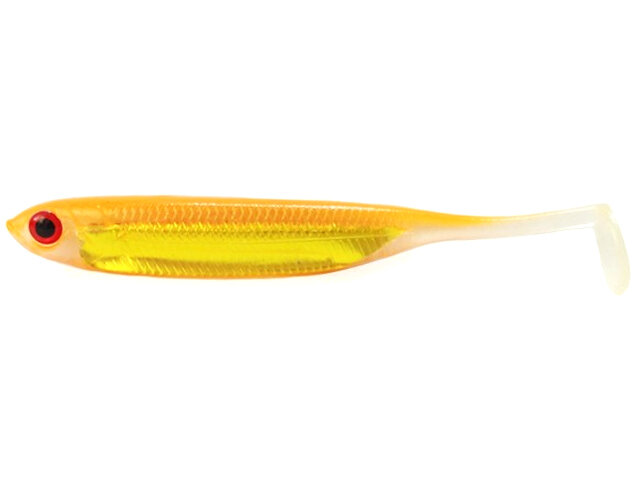 Herakles Mirror Shad 10cm Orange Gold