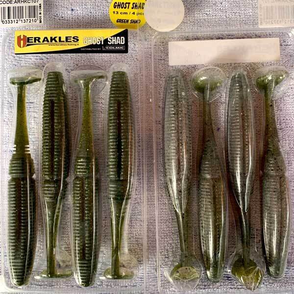 Colmic Ghost Shad 13cm Green Shad