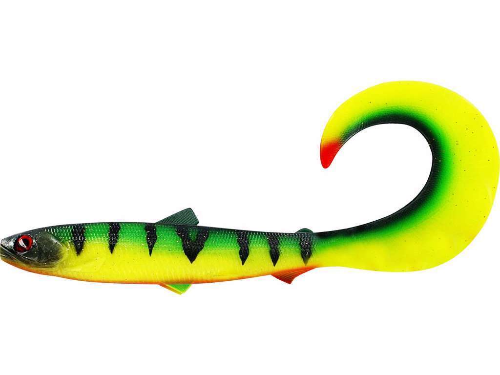 BULLTEEZ CURLTAIL 21cm - Tiger Perch